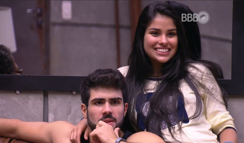 BBB 16 | Munik e Laham se beijam - Observatório da TV