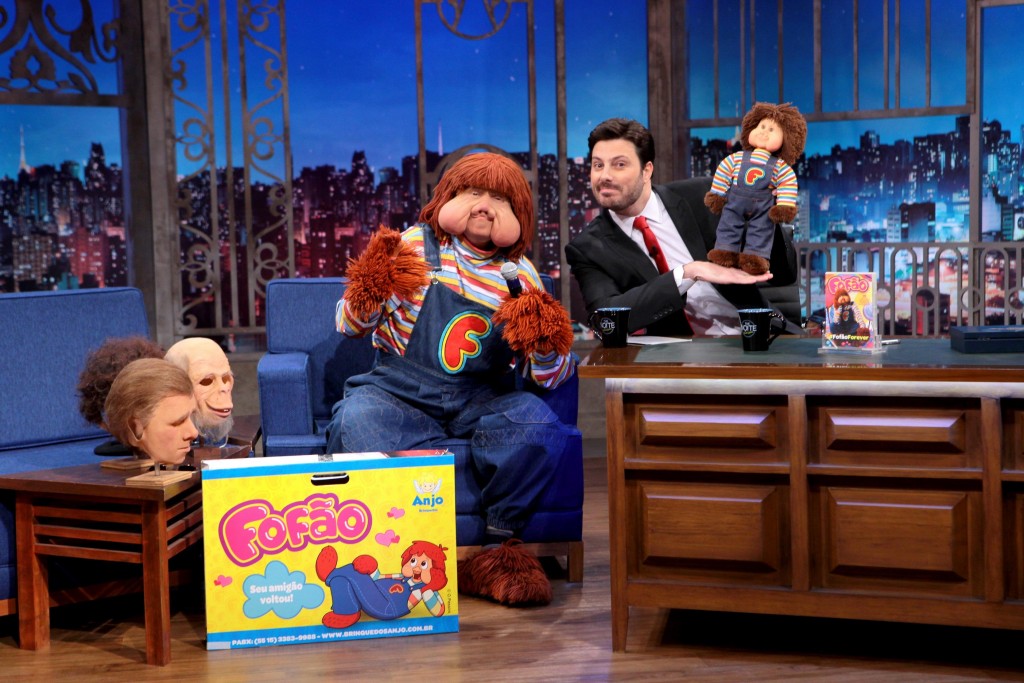Danilo Gentili recebe Fofão e Orival Pessini no The Noite ...