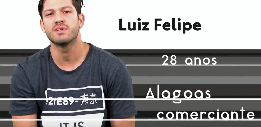 Modelo ‘nerd’, Luiz Felipe é o oitavo participante do BBB17 - Observatório da TV