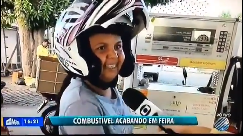 Motoqueira dá entrevista sincera para a Globo e viraliza na internet ...