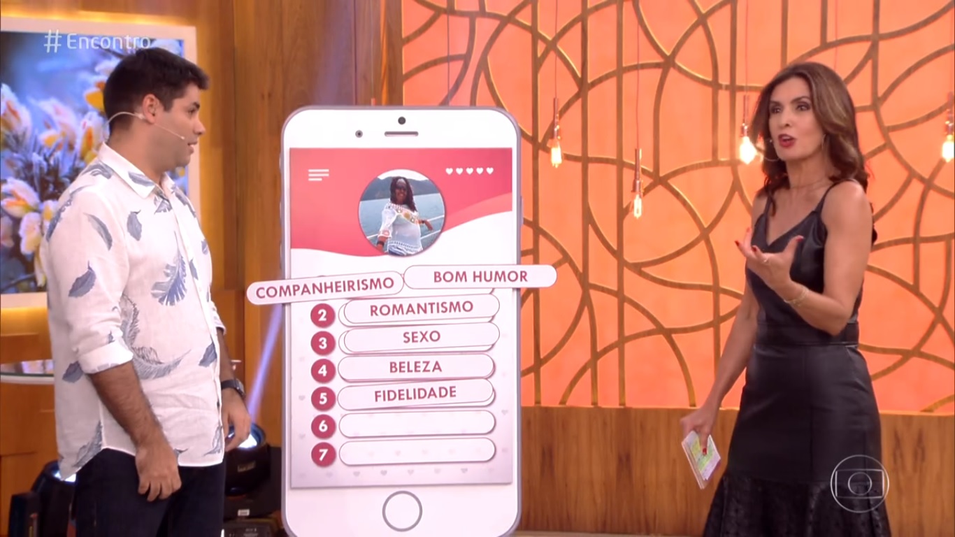 Fátima surpreende e participa de questionamento do Encontro sobre ...