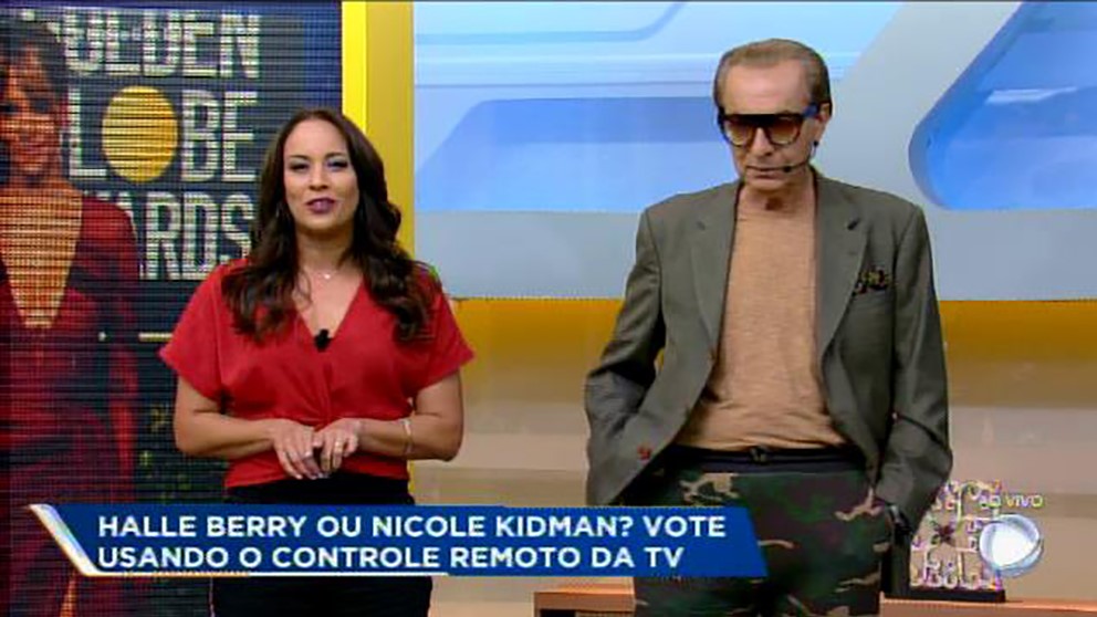 Record TV realiza primeira votação ao vivo pela TV digital no programa ...