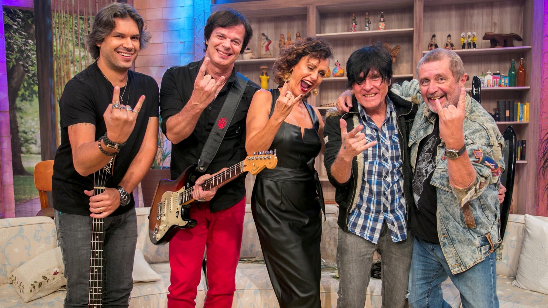 Em nova formação, grupo RPM participa do programa Ritmo Brasil