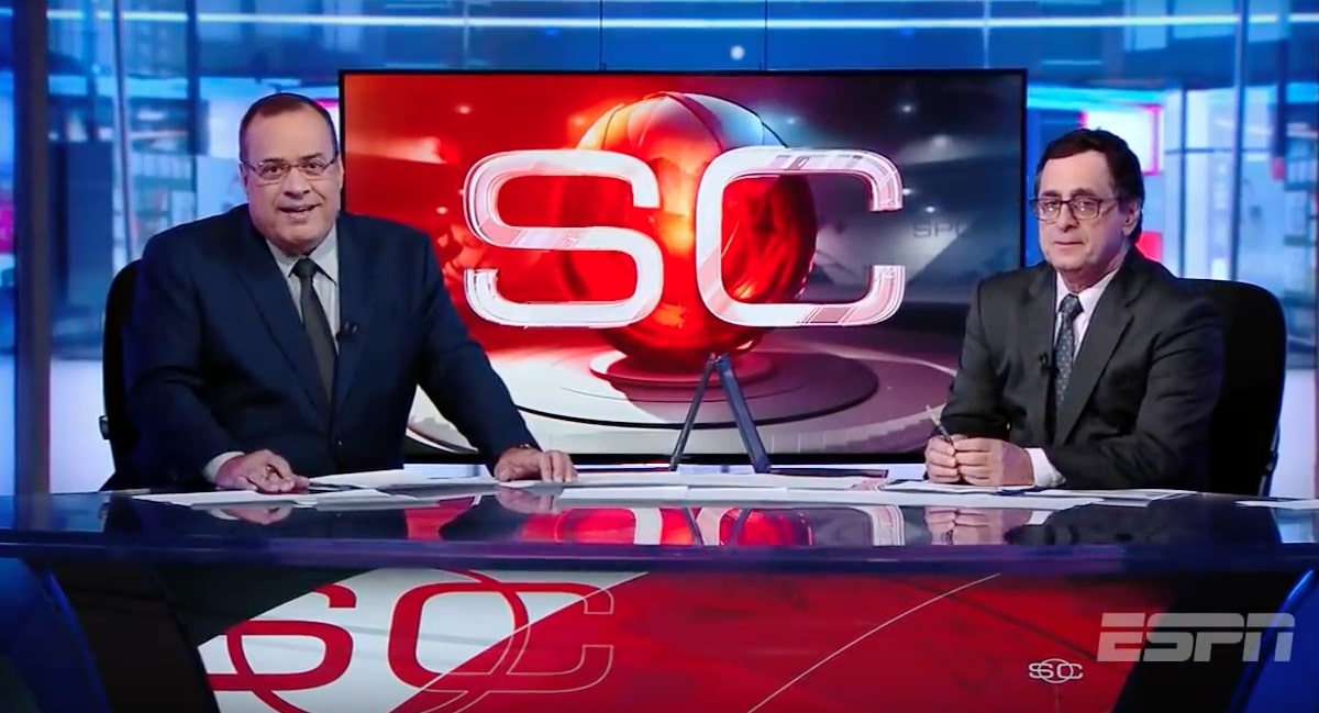 ESPN estreia nova programação com mais SportsCenter e menos debates