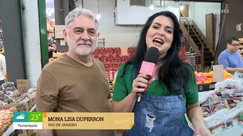 André Marques erra e chama repórter de “Monalisa Perrone” na Globo