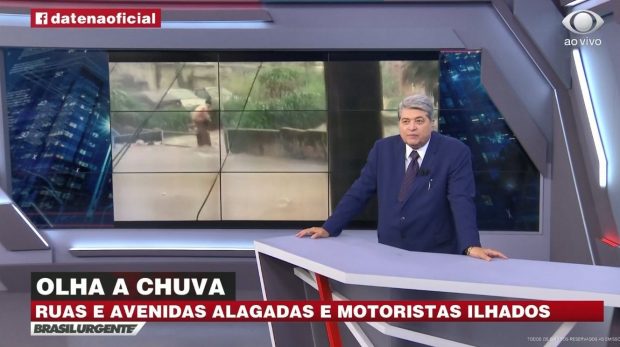 Datena descobre artérias obstruídas e passará por um cateterismo de ...