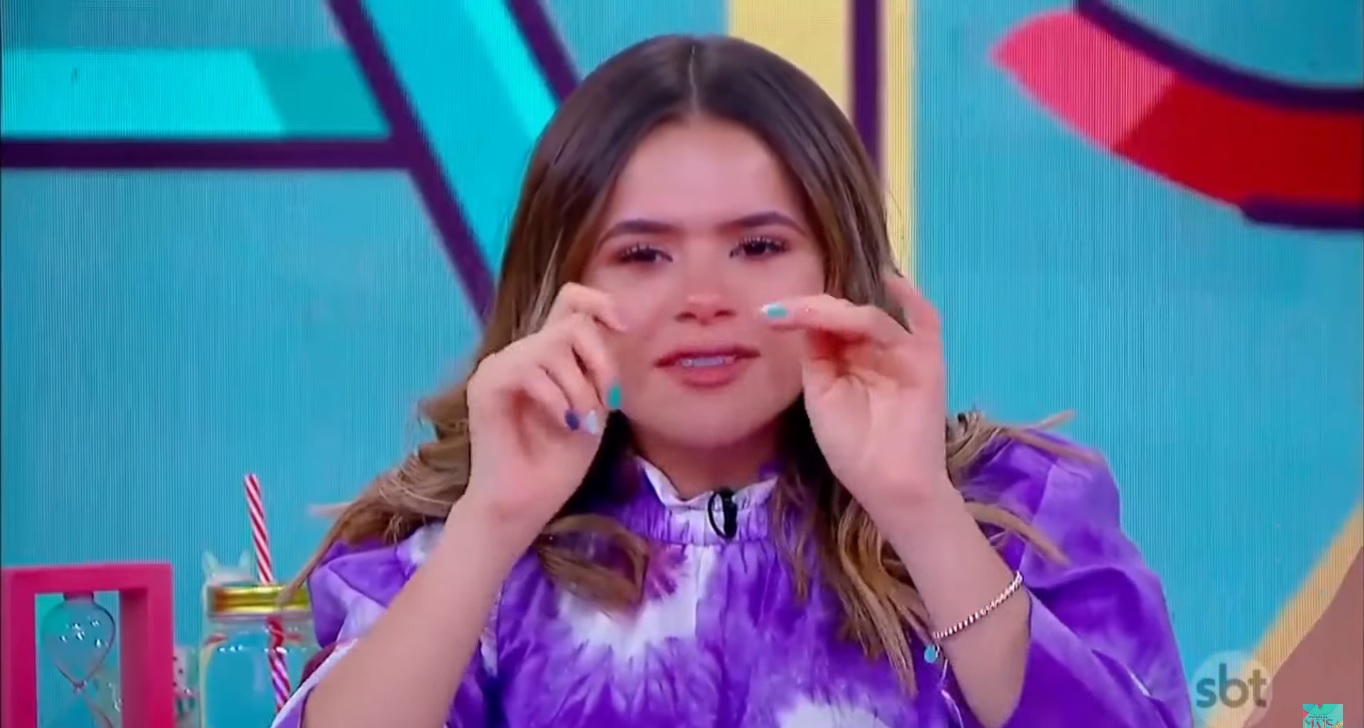 Maisa Silva faz agradecimento antes da gravação de seu último programa ...