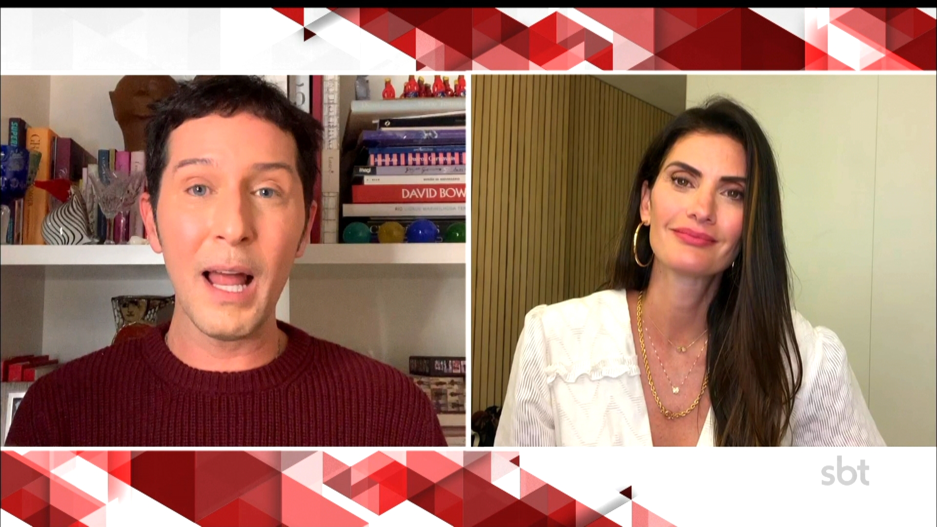 SBT exibe Esquadrão da Moda apresentado em home office - Observatório da TV