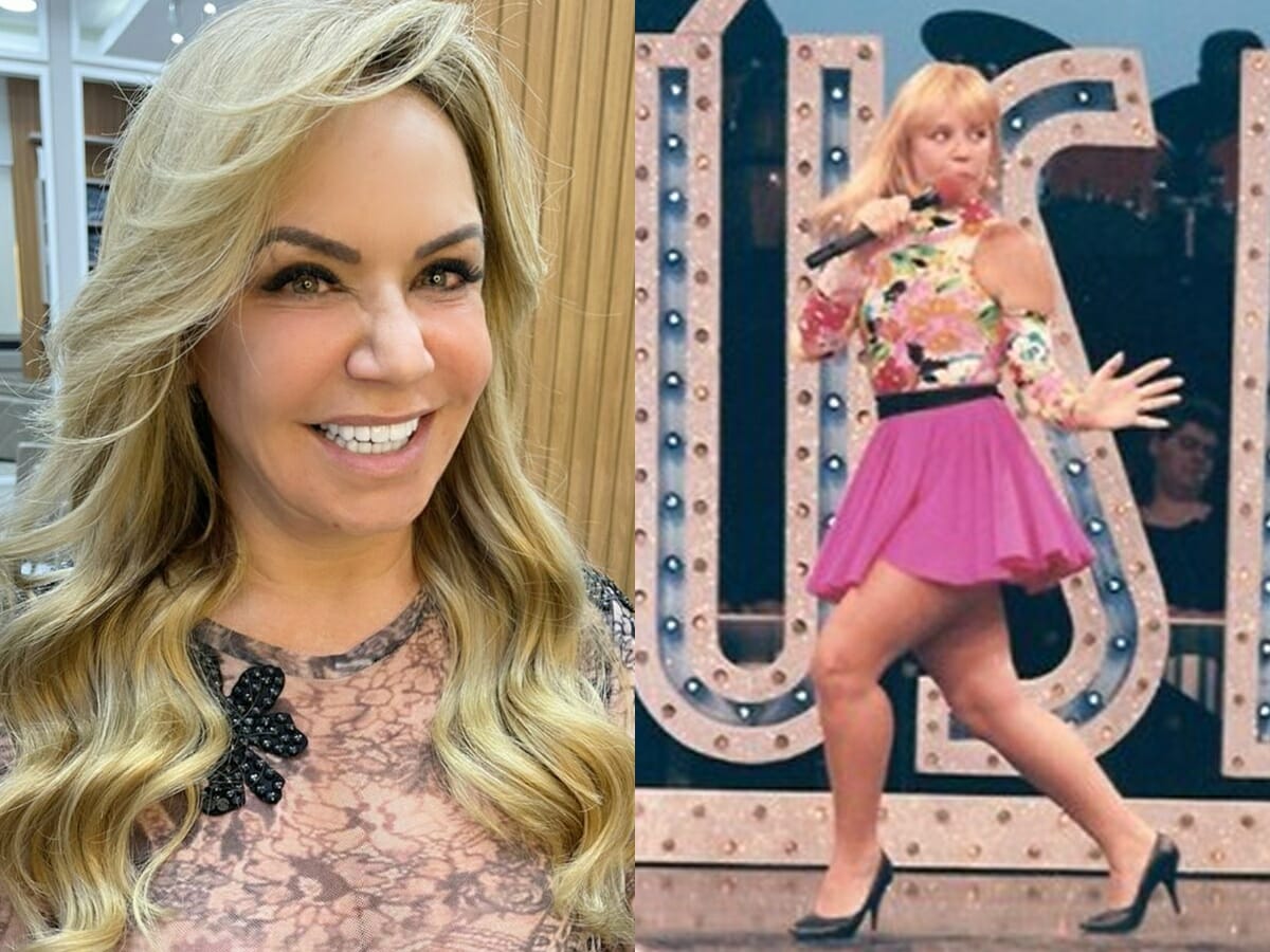 Flor Fernandez retoma visual loiro que chamou a atenção de Silvio ...