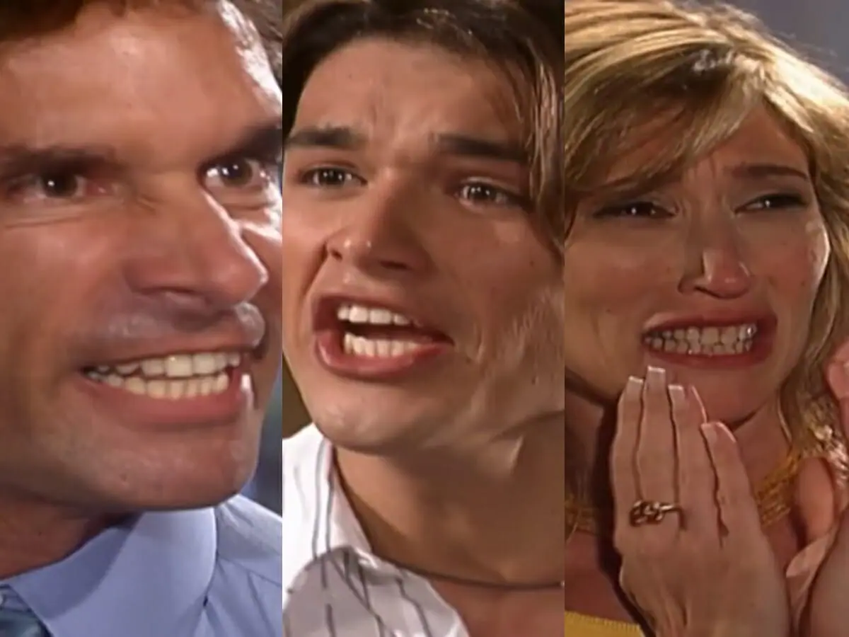 O Clone: Tavinho parte para cima de Cecéu ao achar maconha: "Te quebro!"