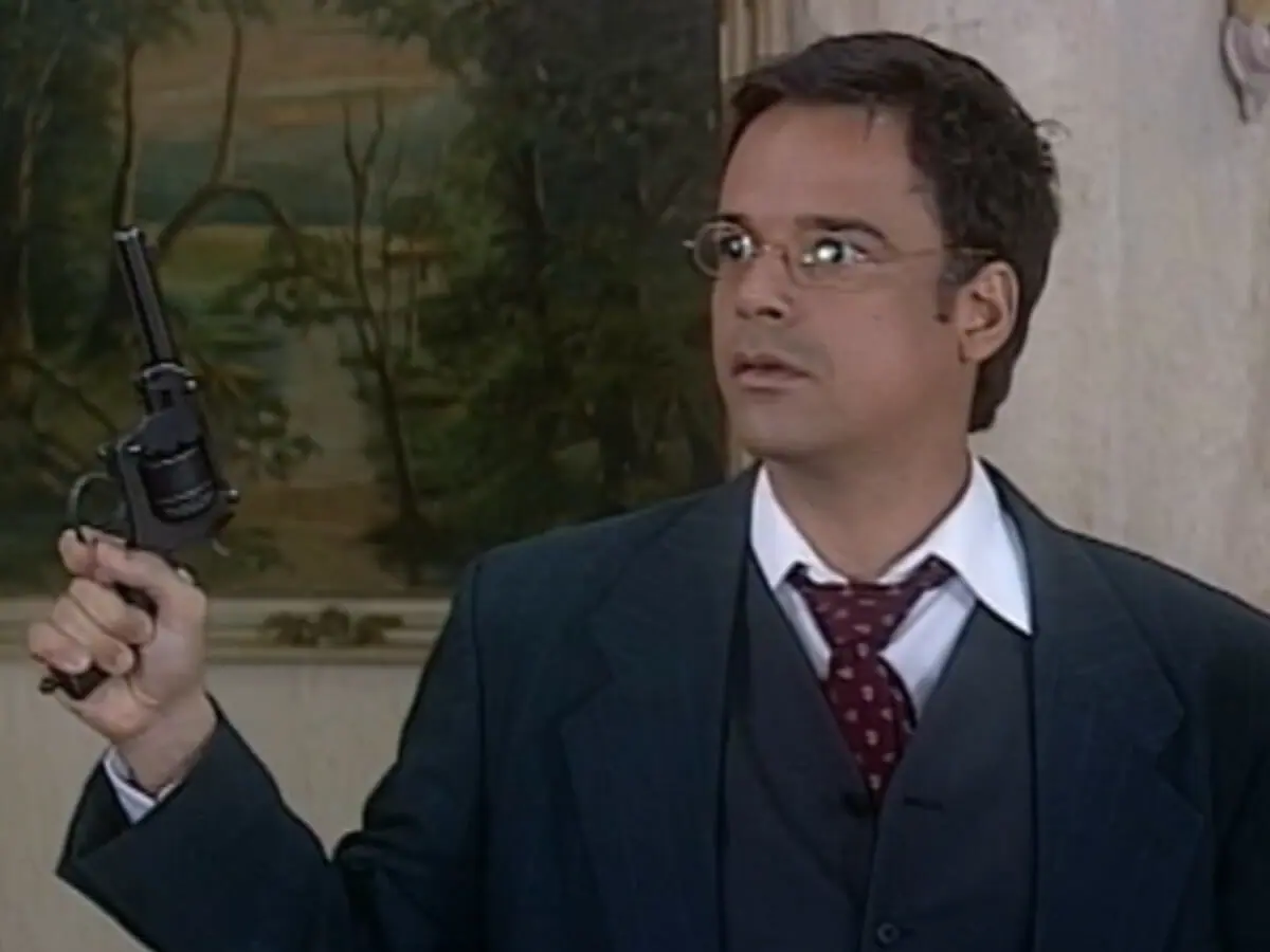 Edmundo quase mata personagem no fim de O Cravo e a Rosa