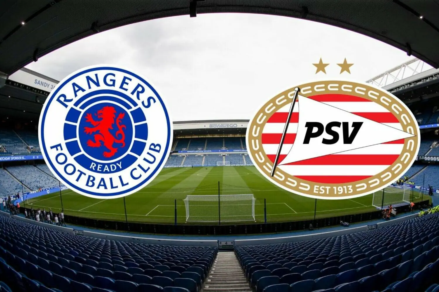 Champions League - SBT transmite jogo entre Rangers e PSV