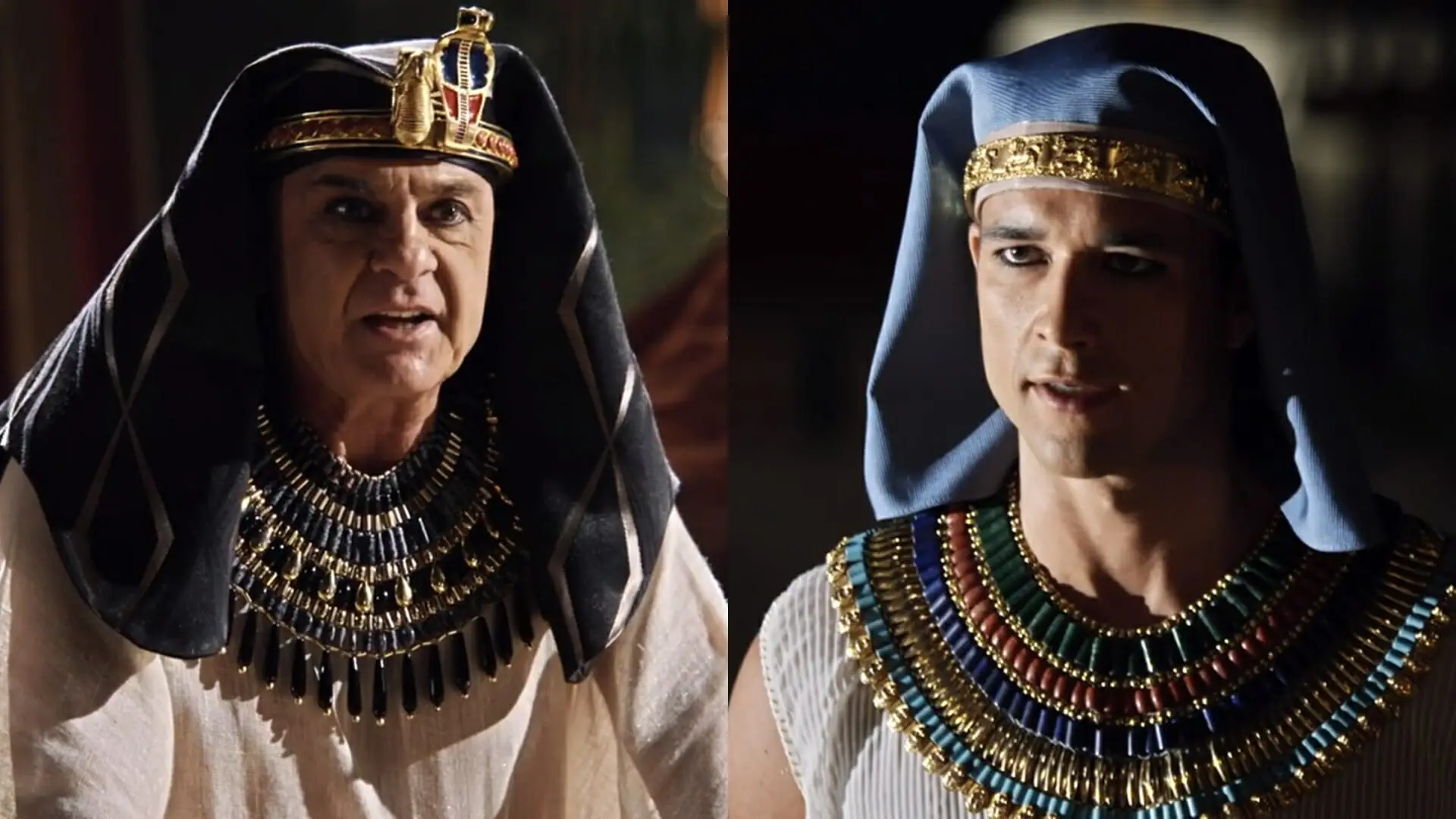 Os Dez Mandamentos: Ramsés enfrenta Seti e leva invertida: "Olha como fala!