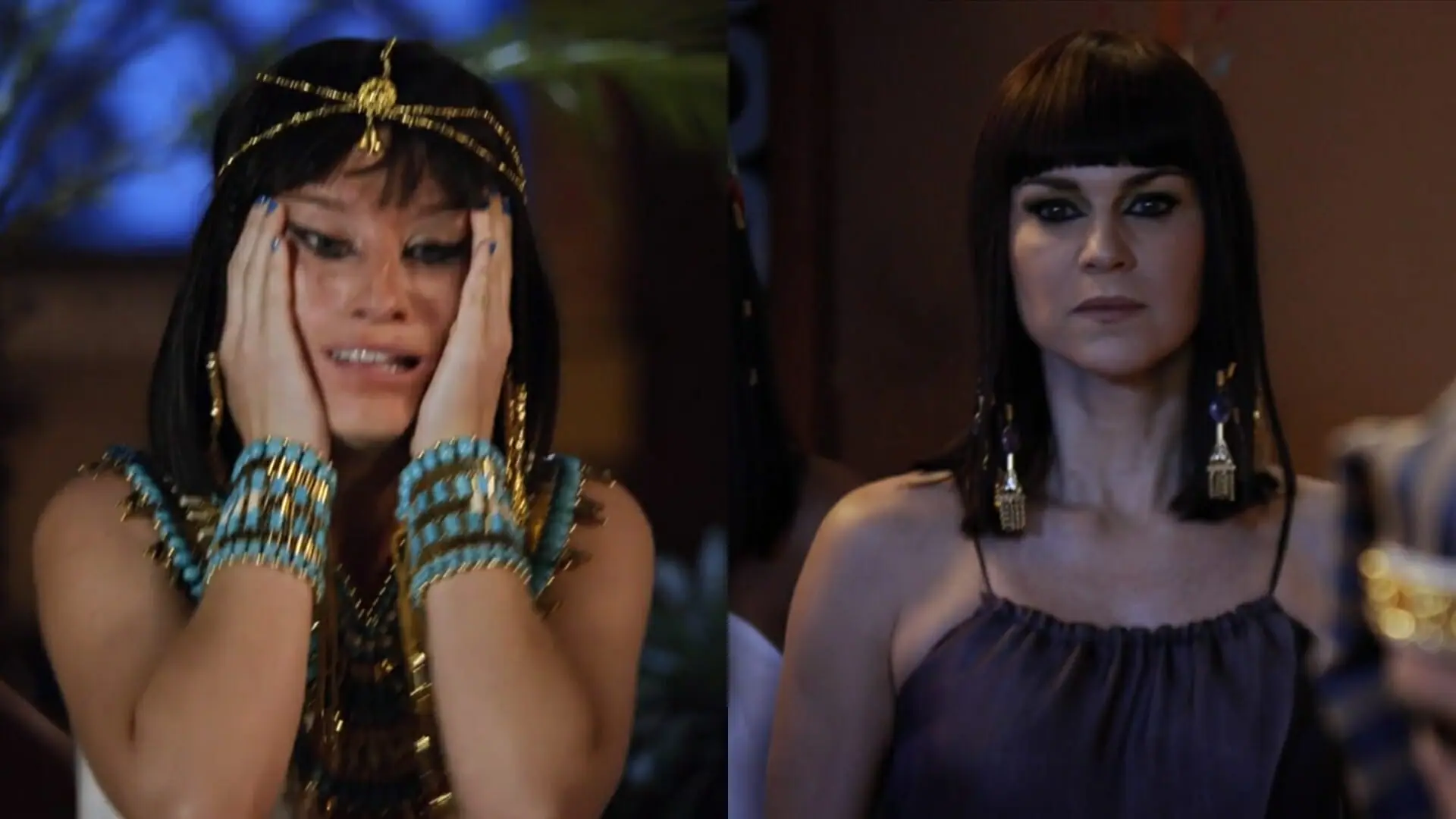 Os Dez Mandamentos: Yunet faz Maya passar mal e garante: "Até o amanhecer estará morta"