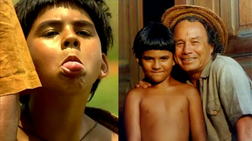 Quem são os pais de Uerê/Rafael em O Rei do Gado?