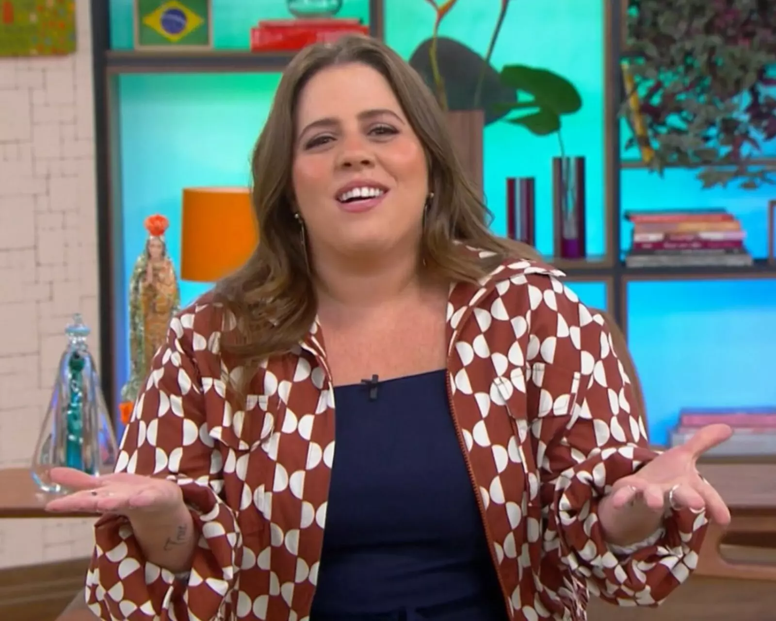 Tati Machado retorna hoje ao Saia Justa - Observatório da TV