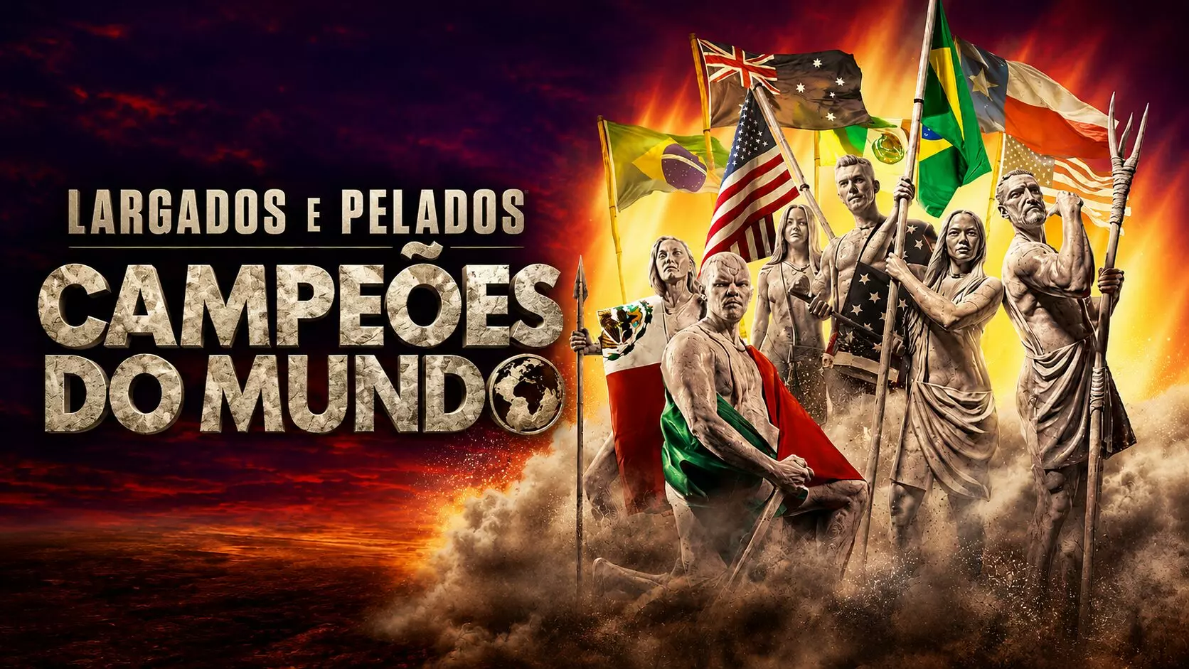 Largados e Pelados: Campeões do Mundo estreia no Discovery e HBO Max ...
